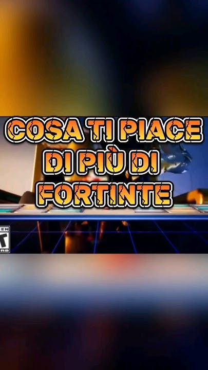 !!!Cosa ti piace di più du FORTNITE!!! - YouTube