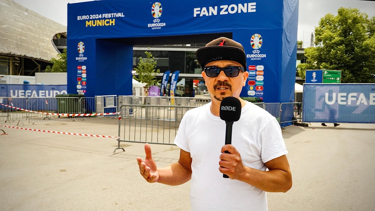 UEFA EURO 2024 Fan Zone at Olympiapark München - YouTube
