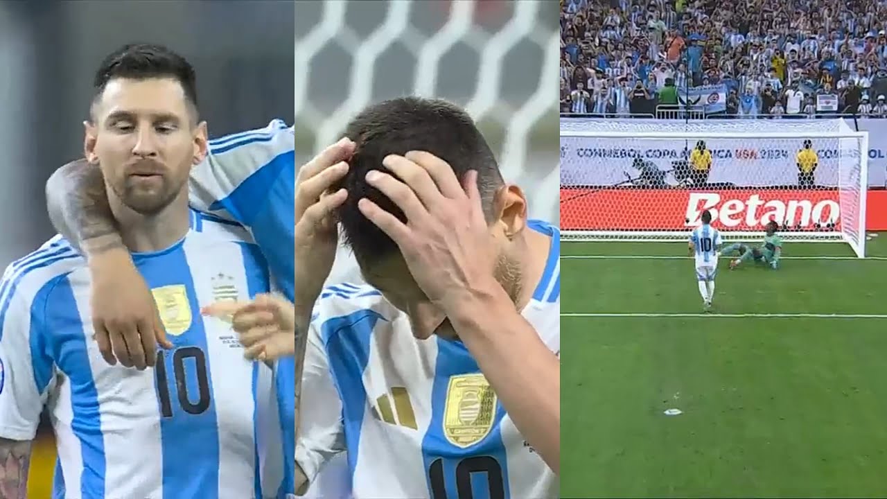 Lionel Messi Miss Penalty Against Equador Quater Final Match & Lionel ...