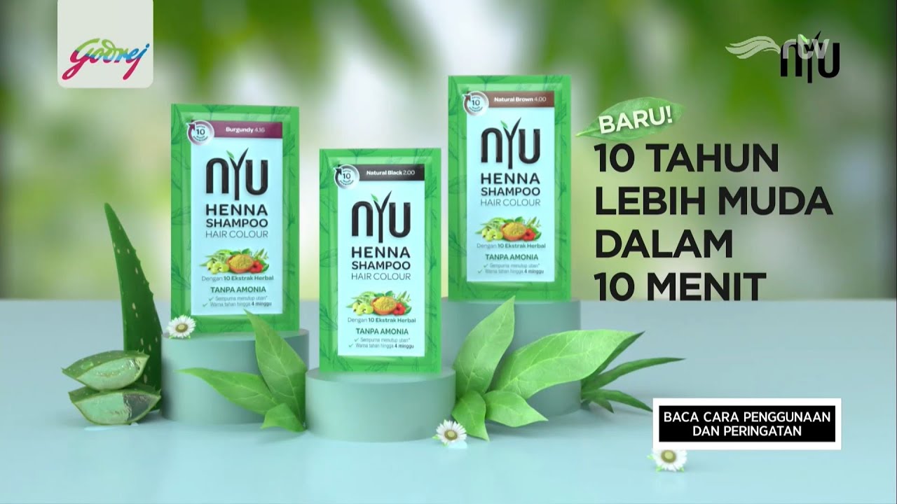 Iklan NYU Henna Shampoo - YouTube