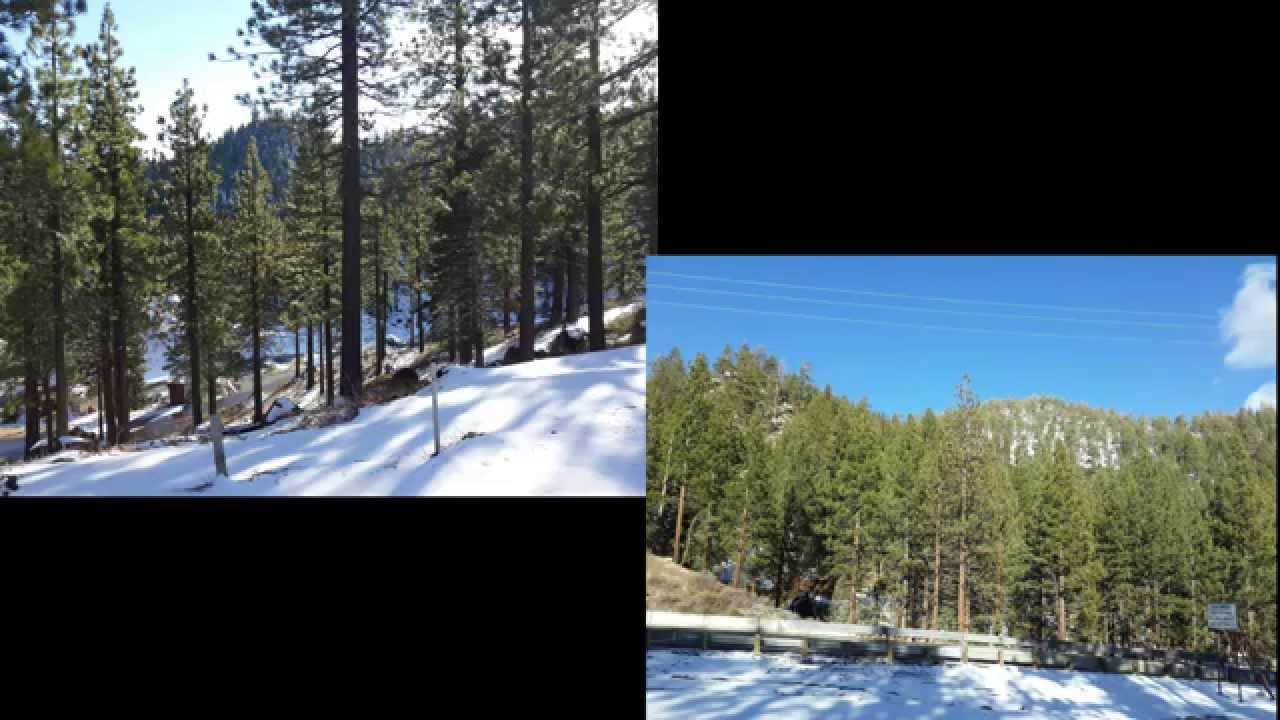CALIFORNIA FROZEN... SNOW... ICE... - YouTube