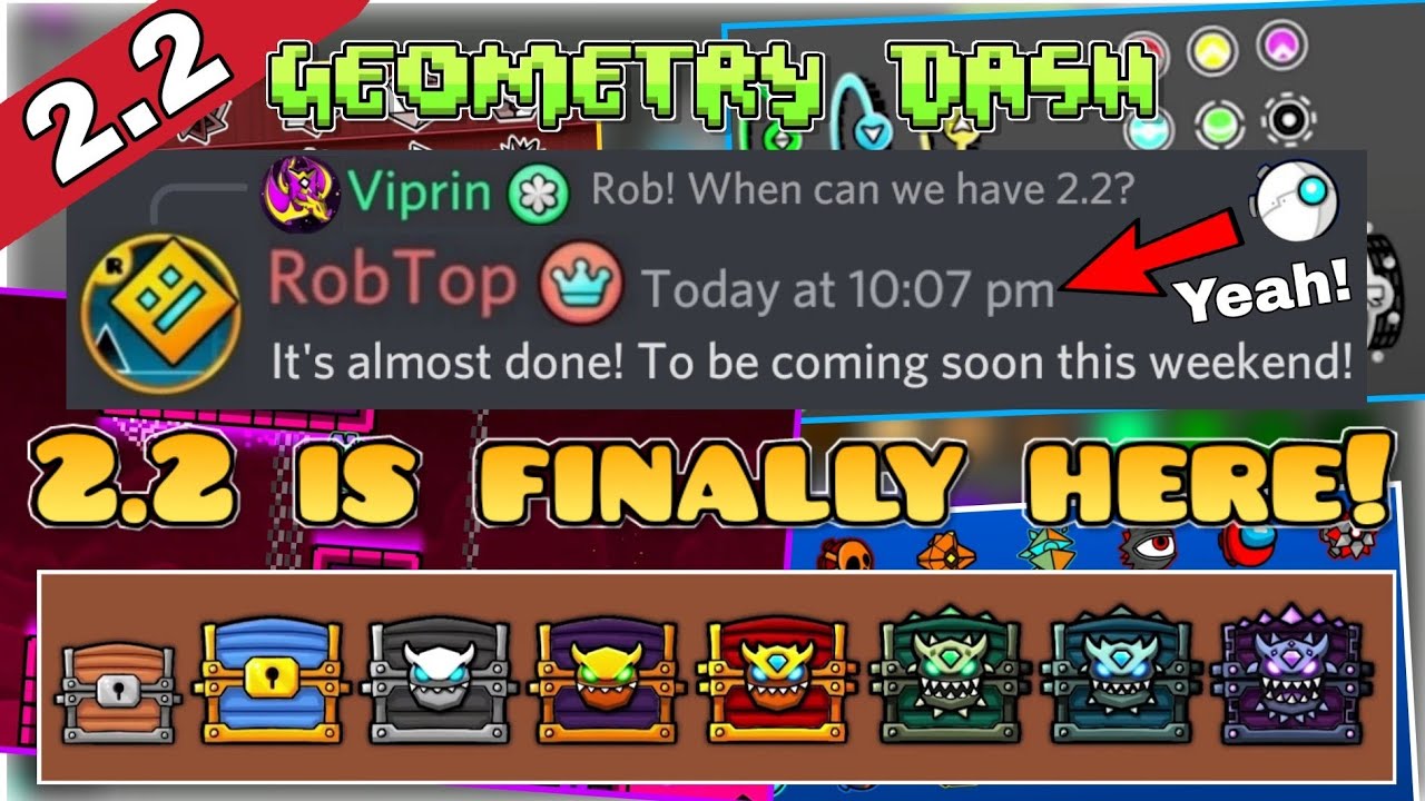 Geometry Dash 2.2 Is Coming Out! New Sneak Peek 2 Is Here!? | GD News? - YouTube
