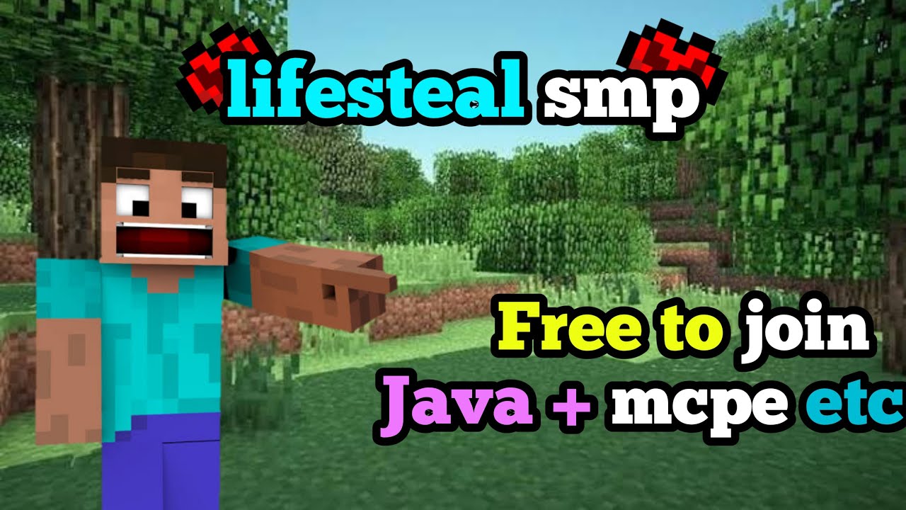Minecraft live public smp | lifesteal smp | cracked smp - YouTube