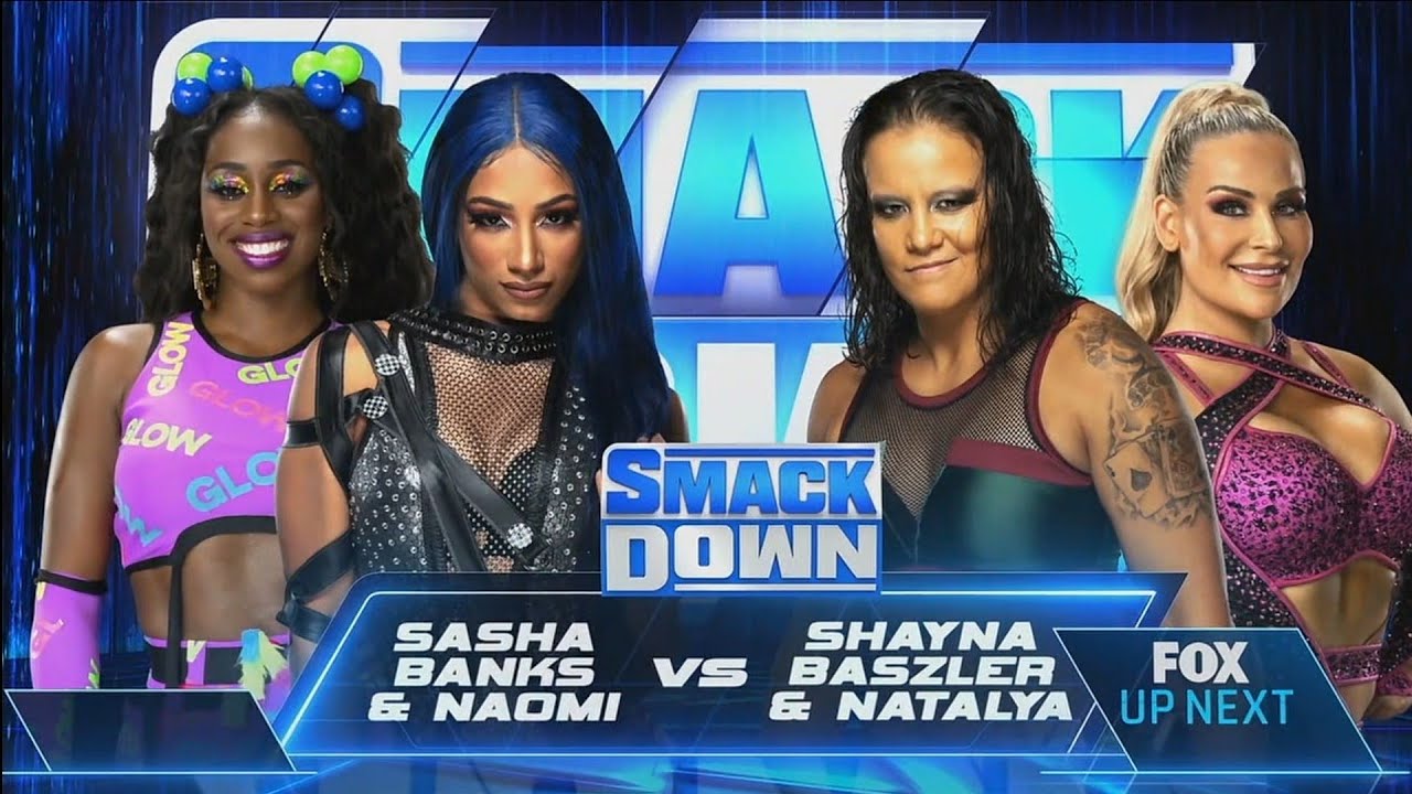 Sasha Banks & Naomi Vs Shayna Baszler & Natalya - WWE Smackdown 11/03 ...