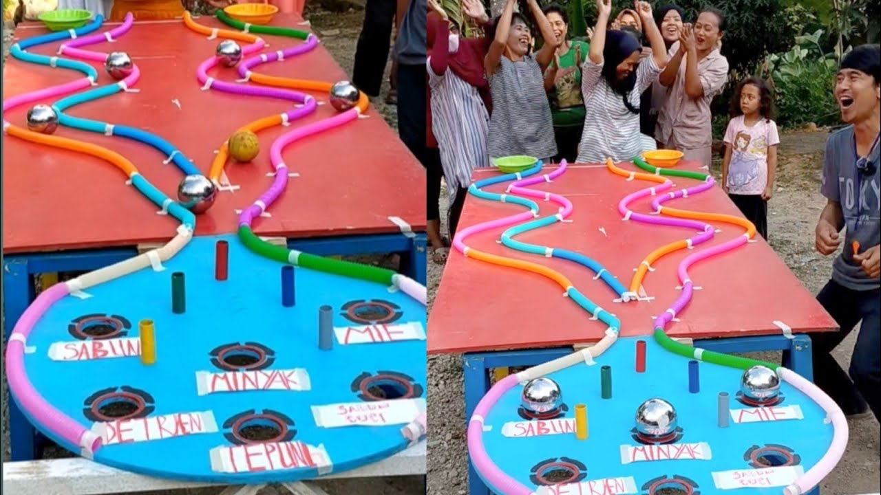 Rebutan dapat sembako!!emak emak heboh sekali - YouTube