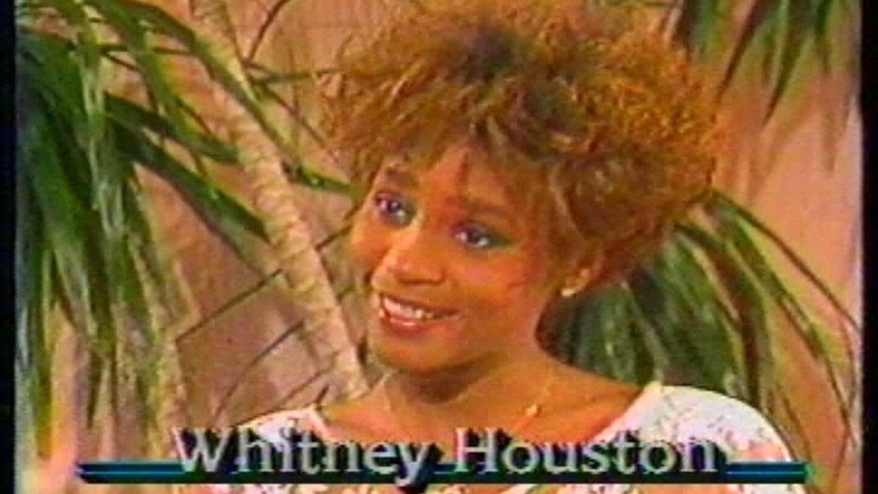 Whitney Houston Rare 1986 Interview with Ron Reagan - YouTube