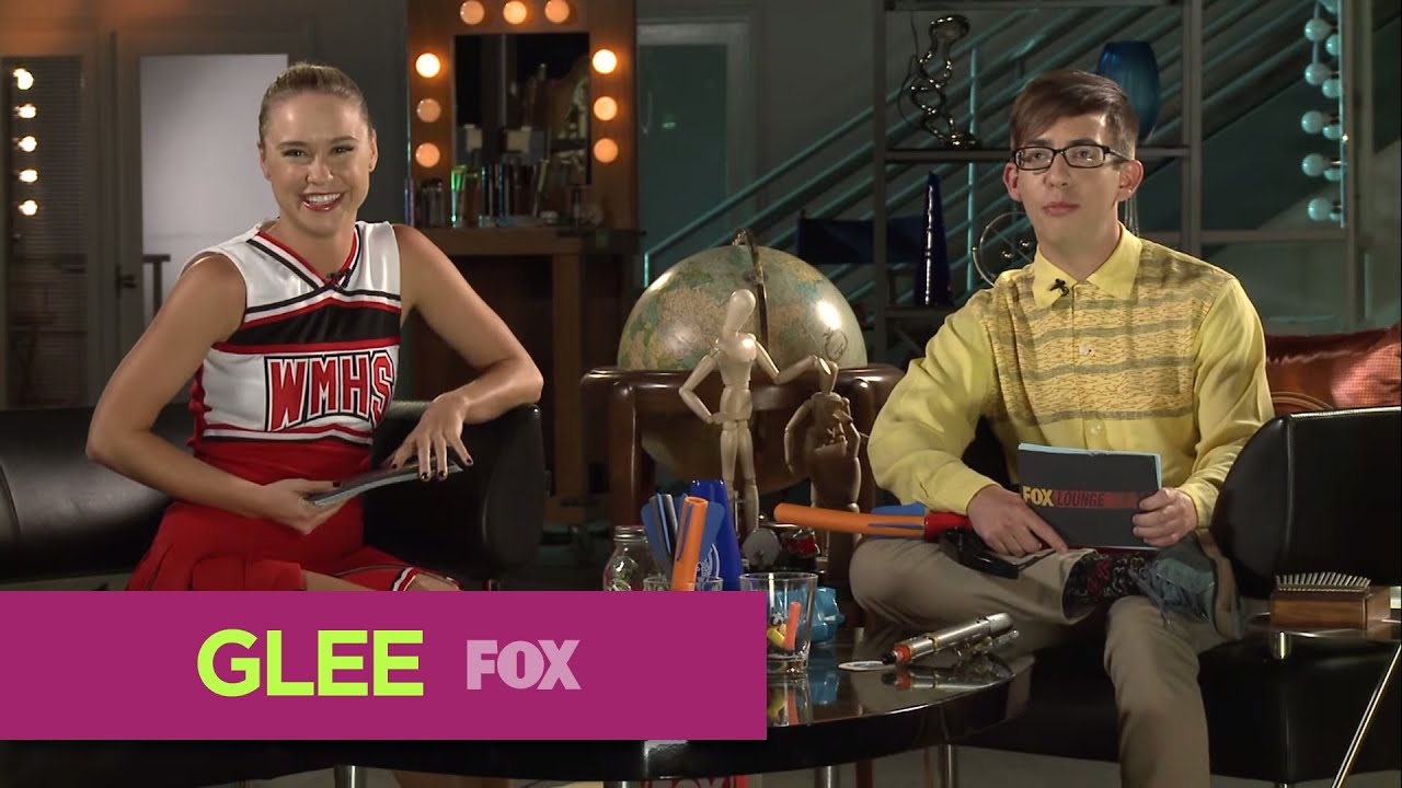 GLEE | FOX Lounge: Becca and Kevin Confessions Of Two Streakers - YouTube