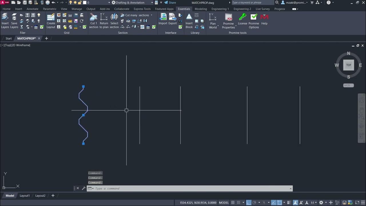 Match The Properties Of One Object To Another Matchprop Autocad Tips In 60 Seconds Youtube