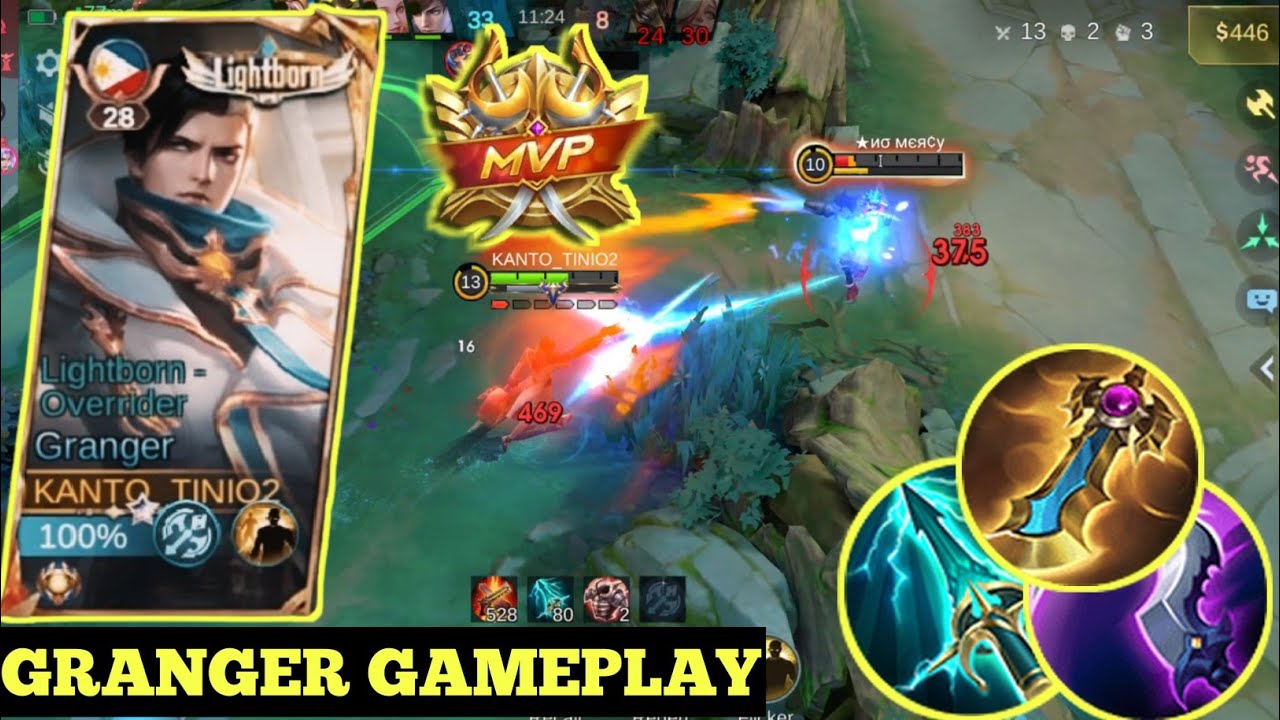 Dominate Gold Lane using Granger with this Build - 2025 Gold Lane Granger Insane Damage Build ...