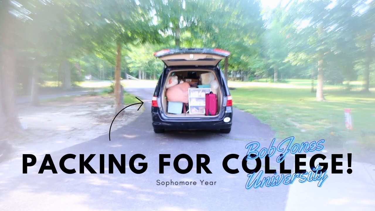 Pack with me for college vlog | Packing for sophomore year | college ...