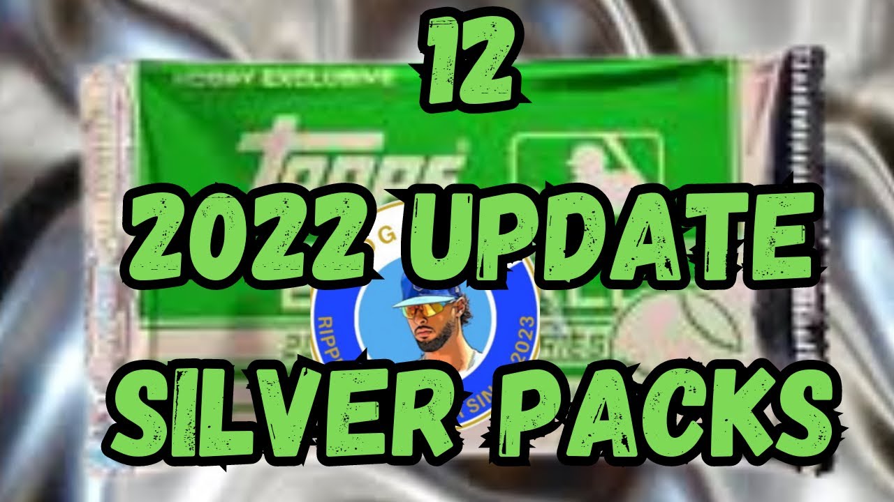 2022 Topps Update 12 Silver Packs 3 Rookie Parallels!!! - YouTube