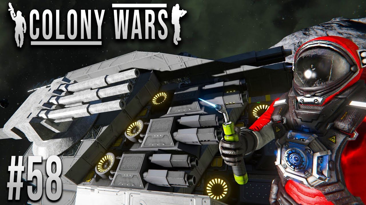 Space Engineers - Colony WARS! - Ep #58 - Constructing the FLEET! - YouTube