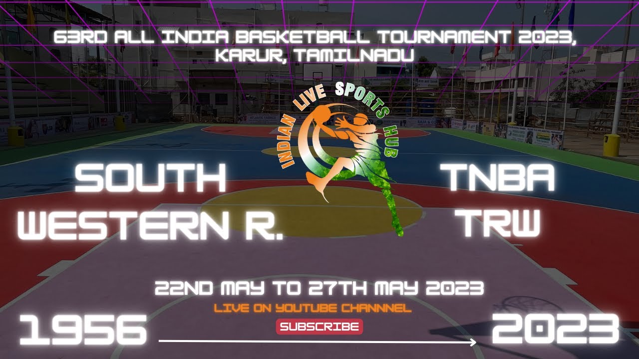 South Western Railway vs Tnba TRW | 63rd ALL INDIA BASKETBALL ...