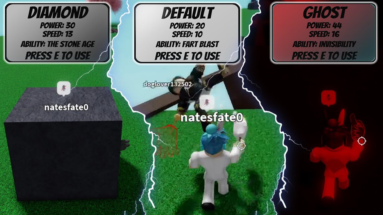 How to Properly use Default, Diamond, and Ghost - Roblox Slap Battles ...