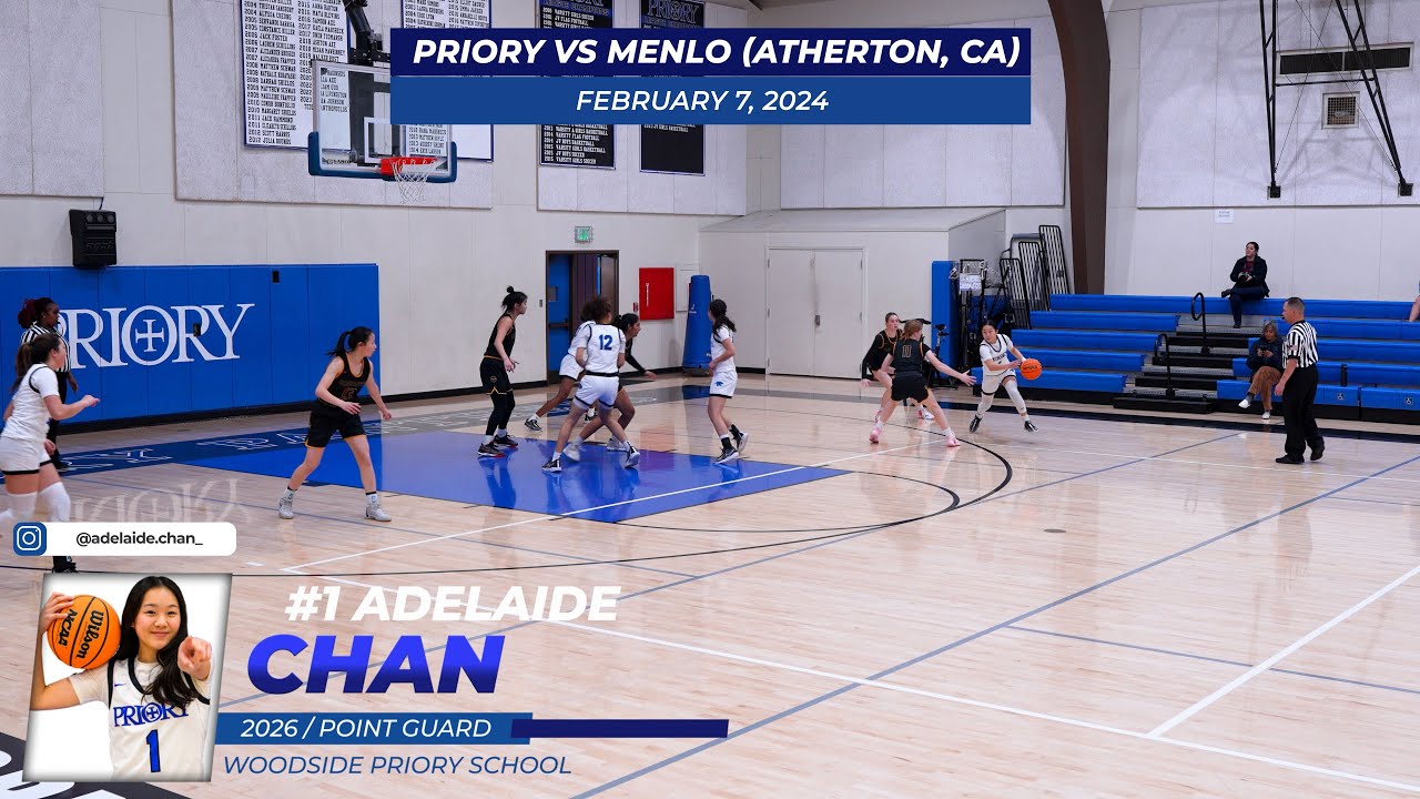 02 07 2024 Priory vs Menlo - Adelaide Chan - YouTube