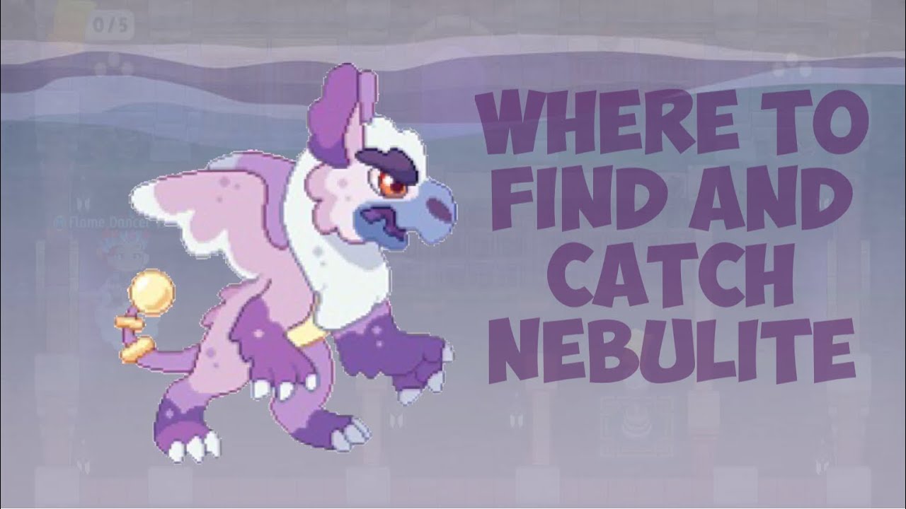 Where to FIND and CATCH the pet NEBULITE in Prodigy - YouTube