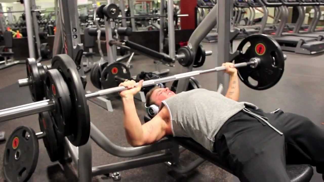 Chest and Tris Bodybuilding Workout - Summer Cut 3/10/13 - YouTube
