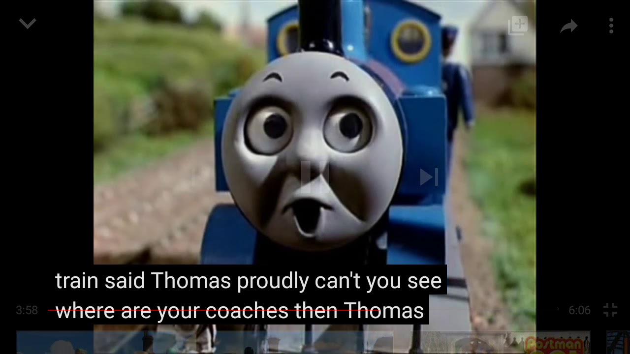 Thomas look back for elias flinter - YouTube