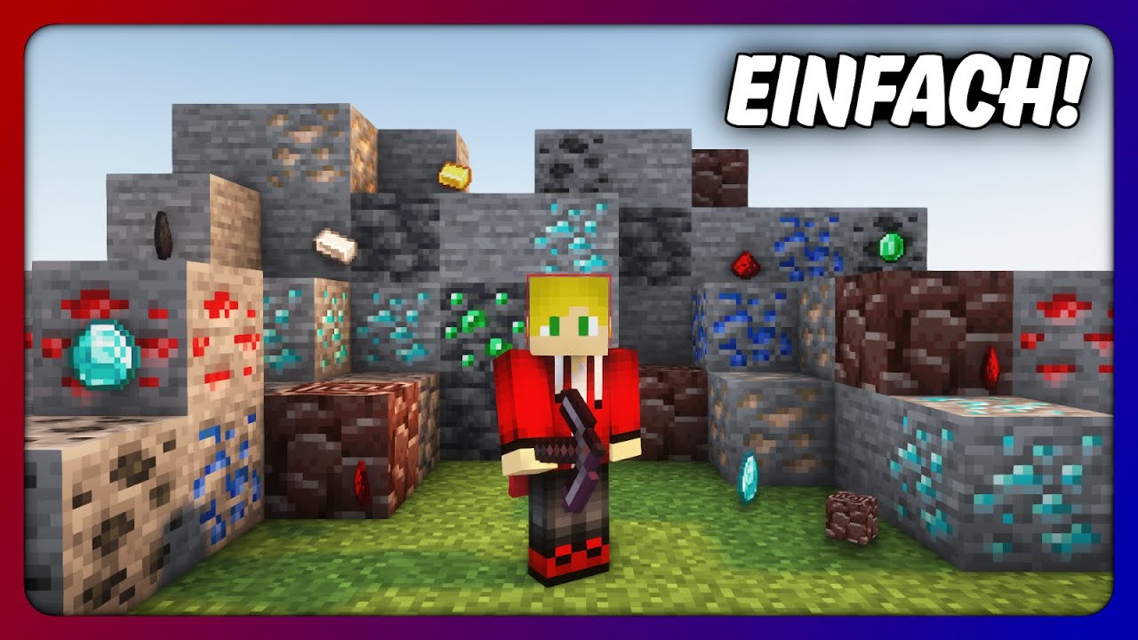 JEDES Erz in Minecraft 1.20+ finden! - Diamanten, Netherite, Eisen ...