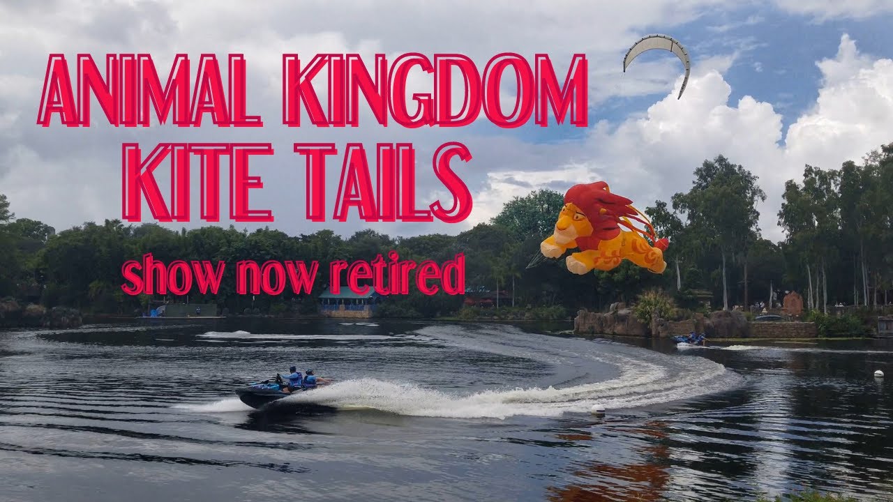 Goodbye to Disney's Animal Kingdom Kite Tails Show | Simba & Zazu Kites ...