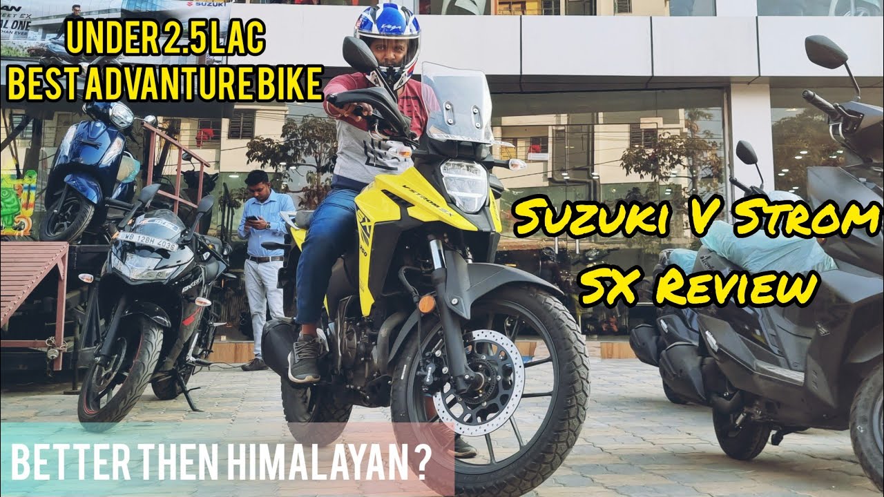 SUZUKI V-STROM SX 250 REVIEW || UNDER 2.5LAC BEST ADVANTURE BIKE 🔥 ...