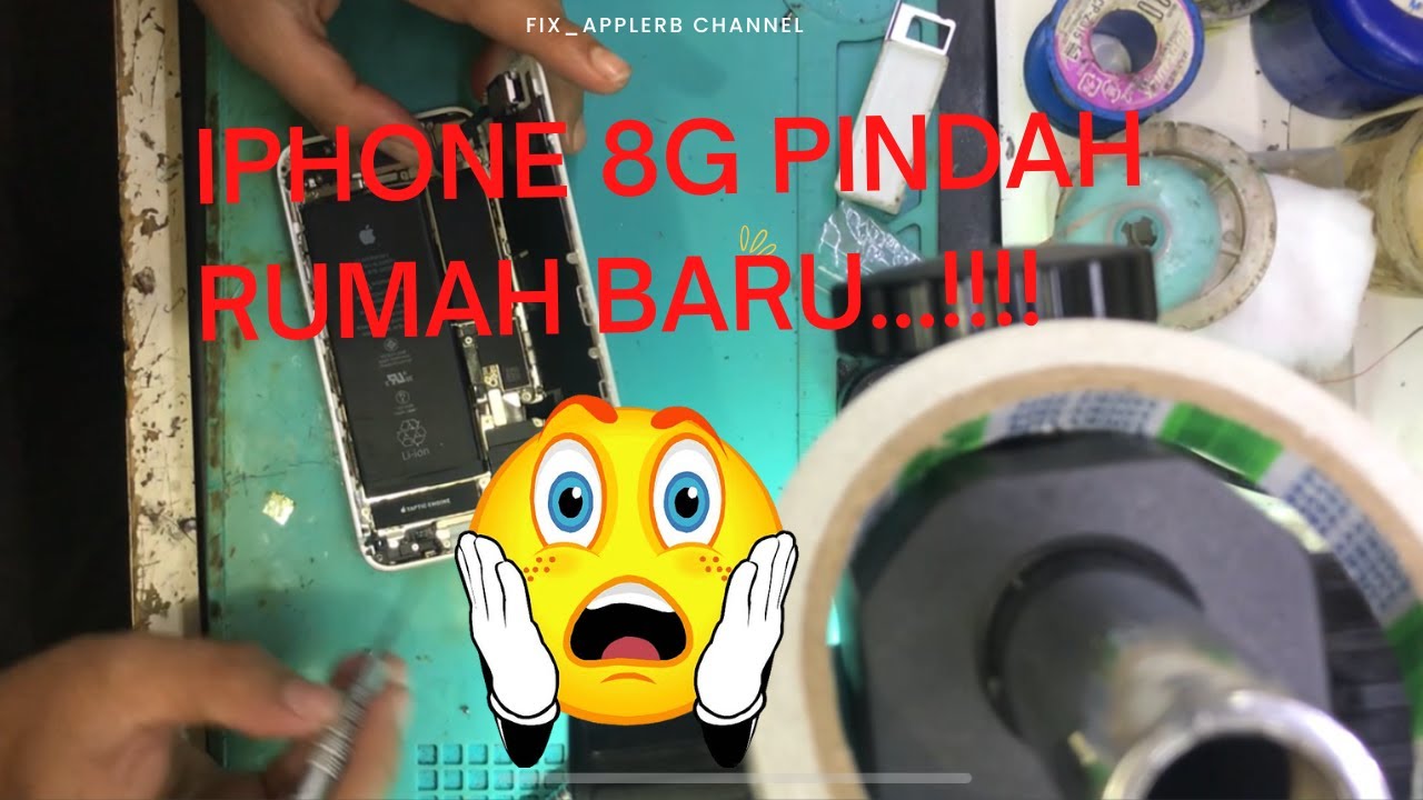 iPhone 8 Housing Replacement Atau Ganti Casing - YouTube