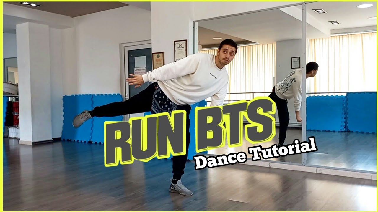 RUN BTS [MIRRORED TUTORIAL] Dance Tutorial #runbts #bts #dancetutorial - YouTube