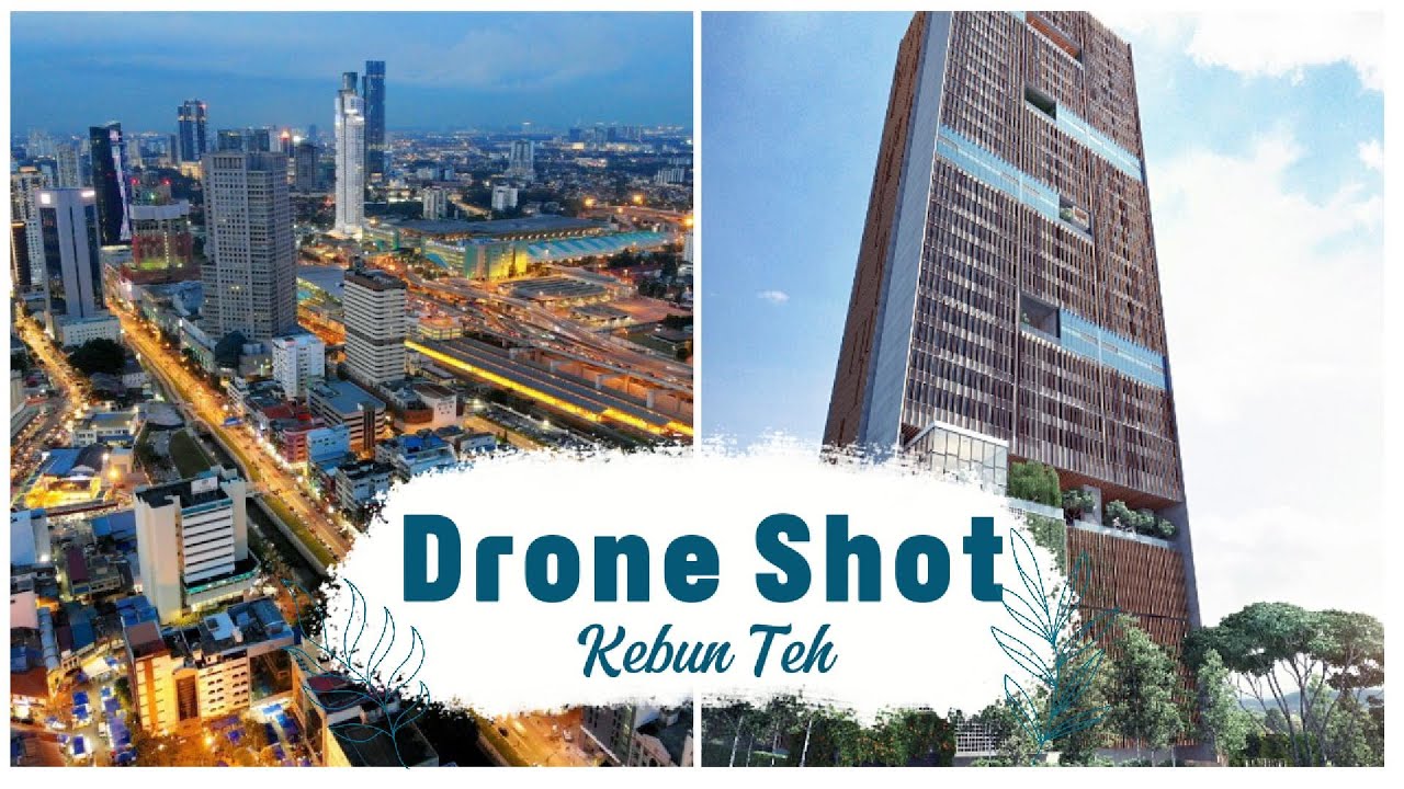 Exsim Kebun Teh Drone Shot - YouTube