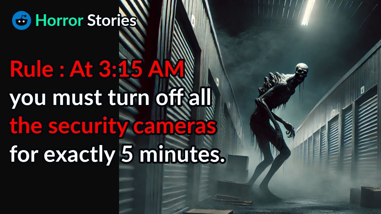 Rule : At 3:15 AM you must turn off all the security cameras for ...
