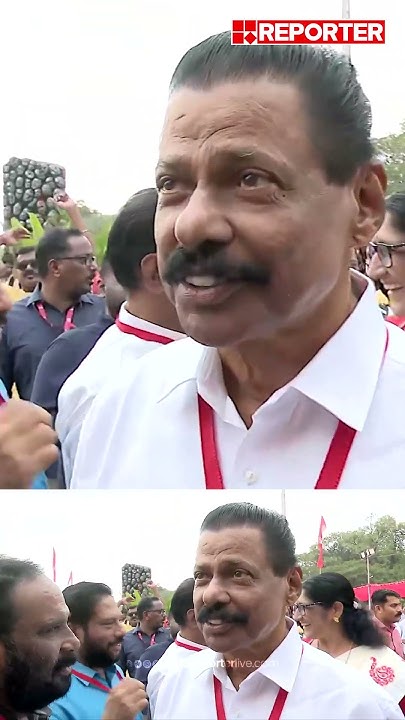 MV ഗോവിന്ദനും ഭാര്യ PK ശ്യാമളയും മധുരയിലെ CPIM 24ാം പാർട്ടി കോൺഗ്രസിൽ - YouTube