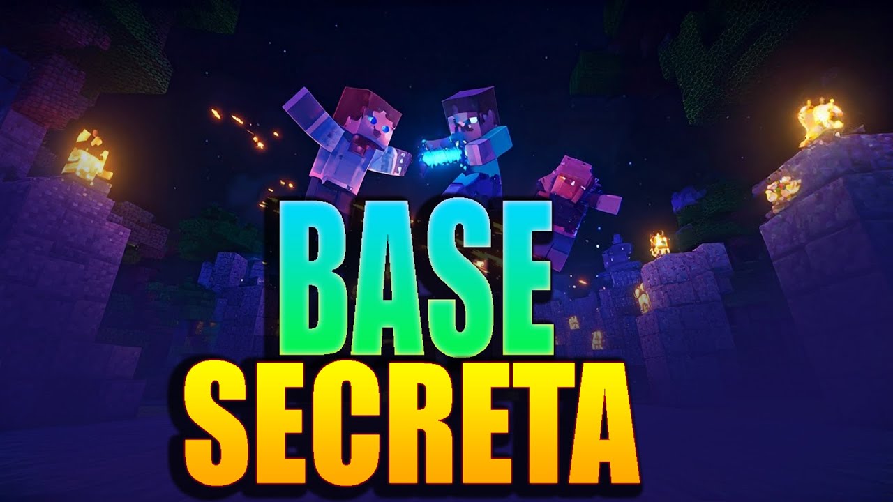 COMO FAZER UMA BASE SECRETA NO MINECRAFT! - YouTube