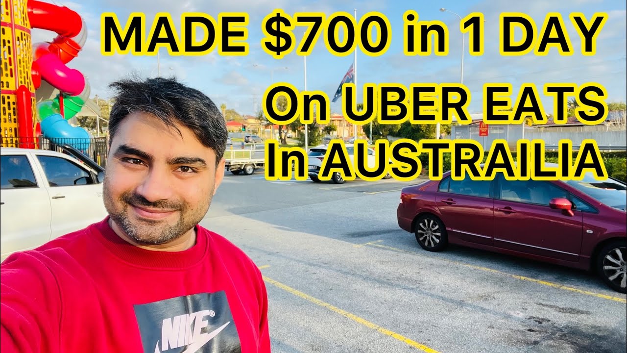 MADE $700 IN 1 DAY | WHOLE DAY ROUTINE DOING UBER EATS AUSTRALIA - YouTube