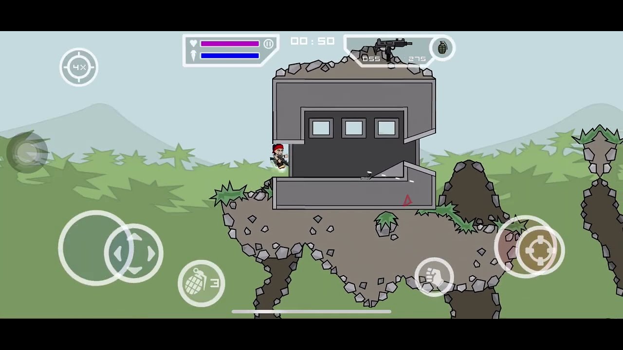 “Epic Battle in the Outpost - Mini Militia Gameplay - YouTube