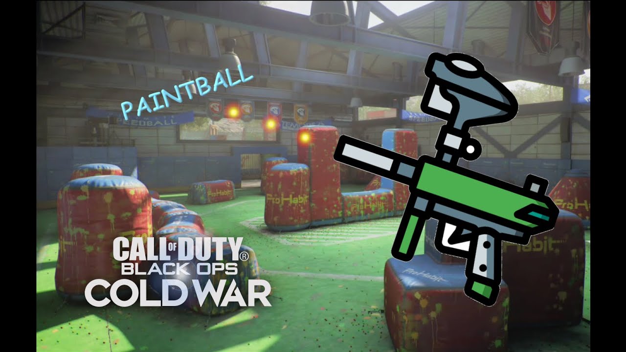 Playing paintball in Call of Duty Black Ops Cold War (No Commentary ...