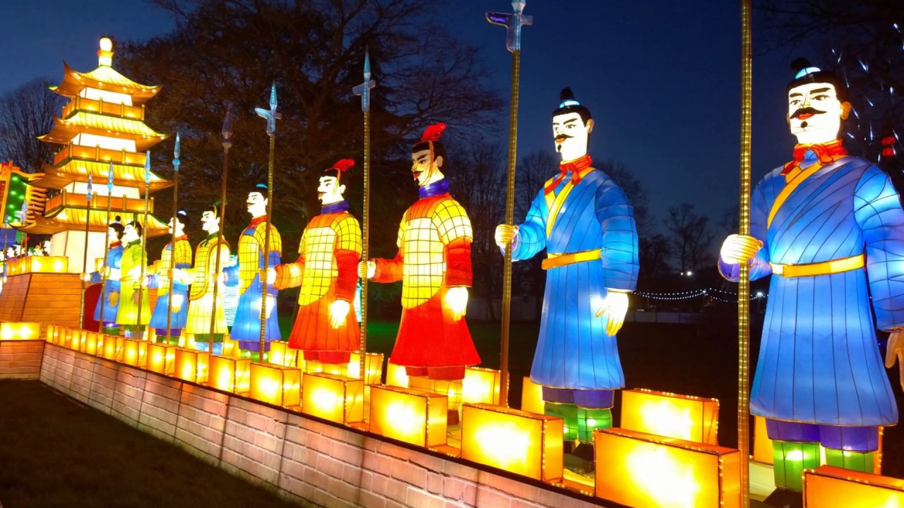 Longleat Festival of light, Longleat Christmas Lantern spectacular ...