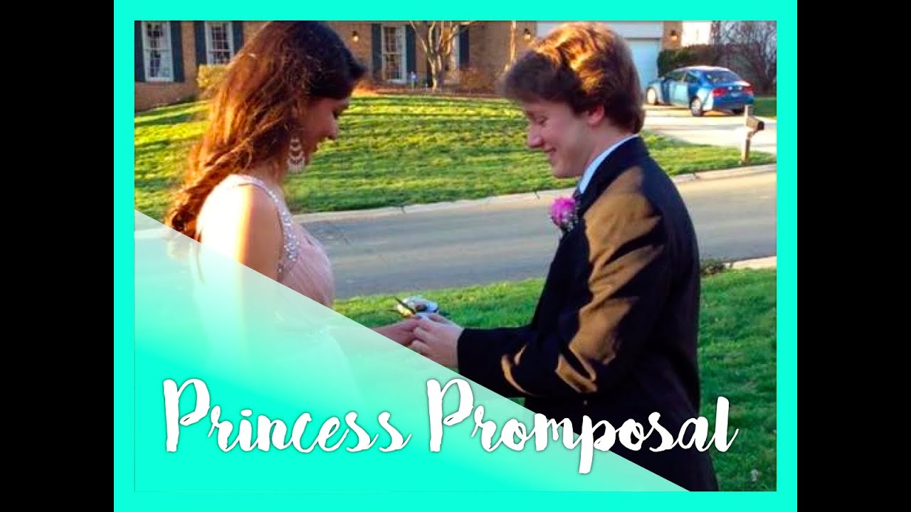 CUTEST PRINCESS PROMPOSAL - YouTube