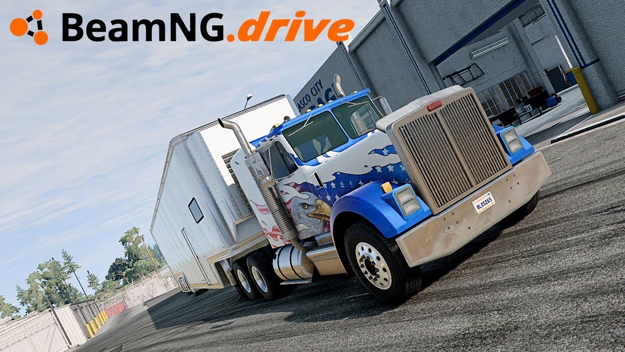 New CAR HAULER For The Race Team In BeamNG.mods - YouTube