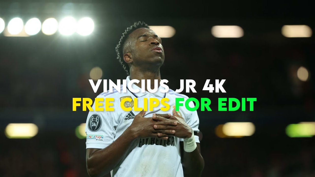 Vinicius Jr 4K free clips for edit(clip pack) - YouTube