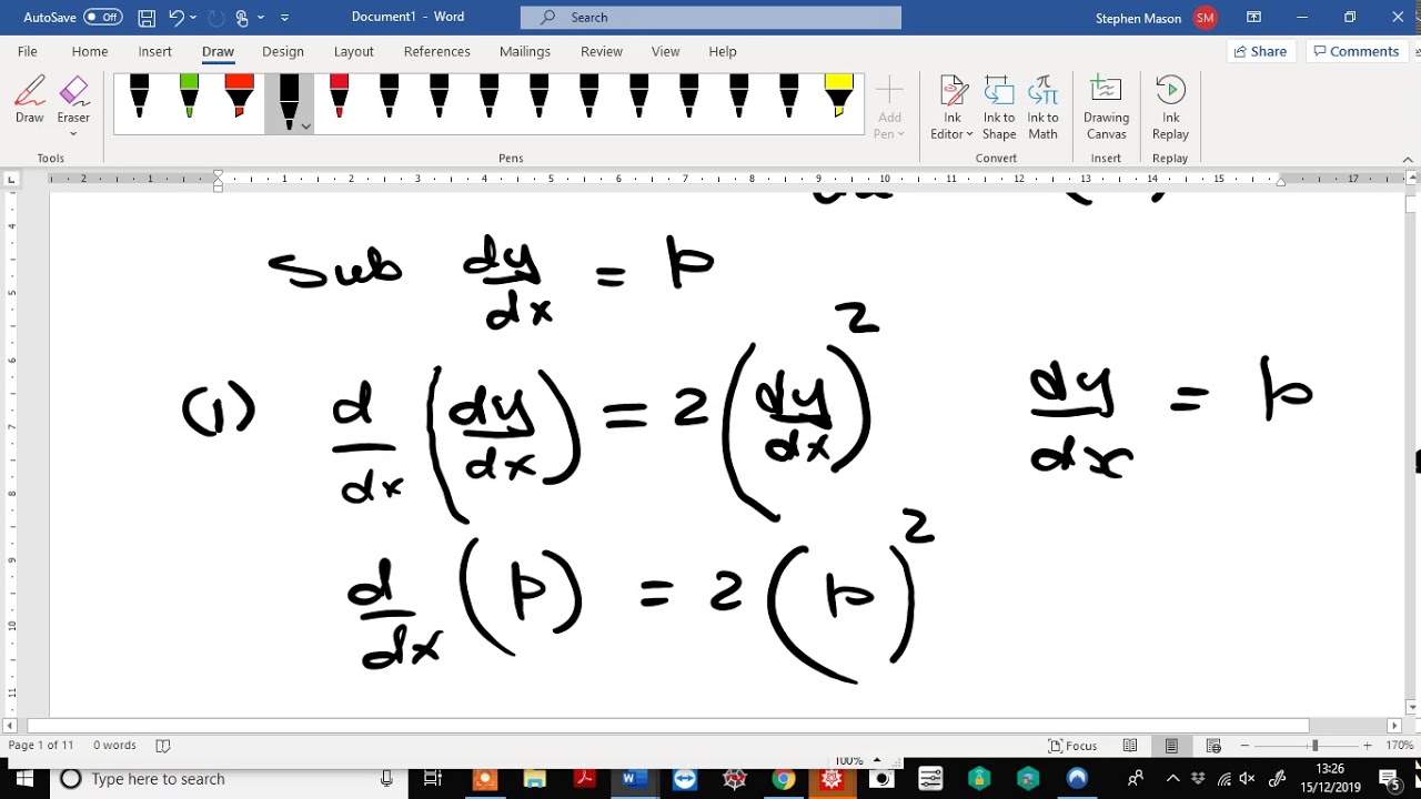 Solution of Two Non-linear ODEs - YouTube