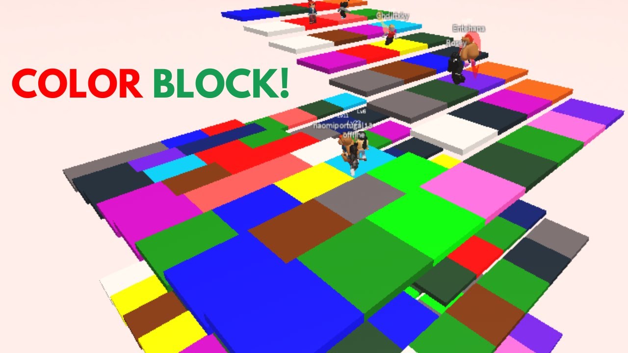 COLOR BLOCK!! | Roblox - YouTube