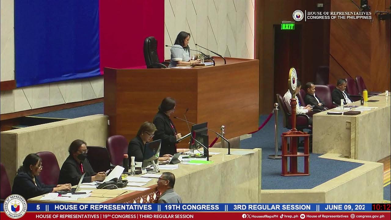 19th Congress 3rd Regular Session #39 - YouTube