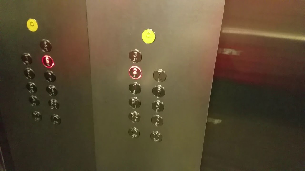 Our Tampines Hub Lobby E Fireman Lift 3 Fujitec 2 2 Elevator - YouTube