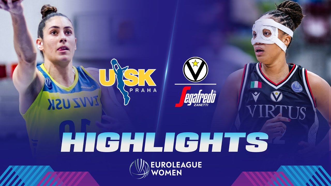 ZVVZ USK Praha v Virtus Segafredo Bologna | Gameday 14 | Highlights ...