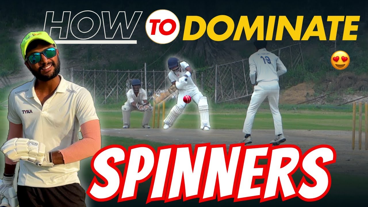 HOW TO PLAY SPIN BOWLING IN CRICKET | BEST DRILLS TO IMPROVE 🔥🔥 ...