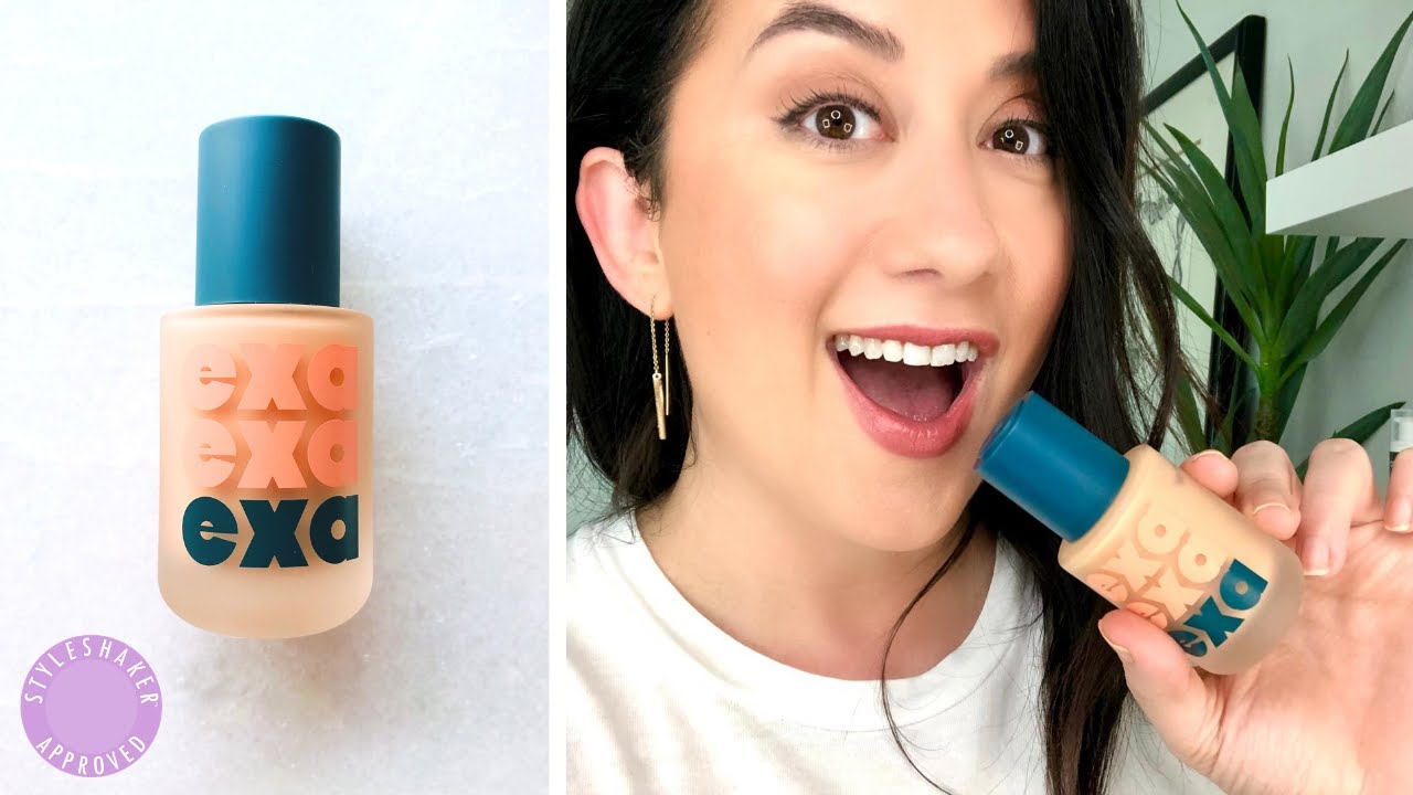 Honest Review of the New EXA High Fidelity Foundation! Demo, Swatches ...
