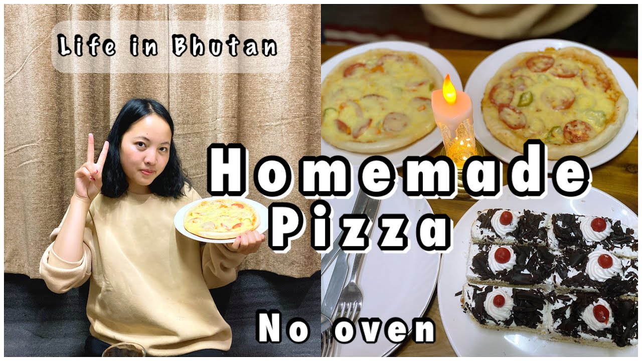 HOW TO MAKE PIZZA IN PAN🍕|no oven|love and friends| himeade pizza ...