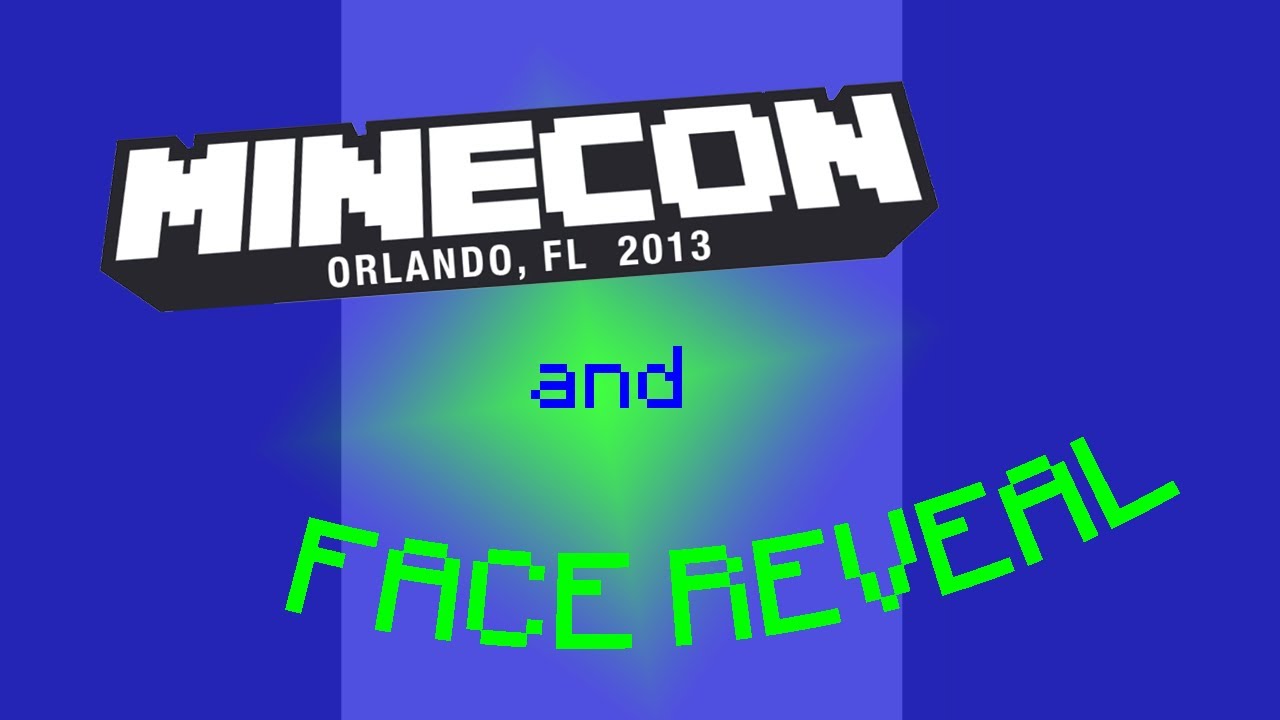 Minecon News + FACE REVEAL! - YouTube