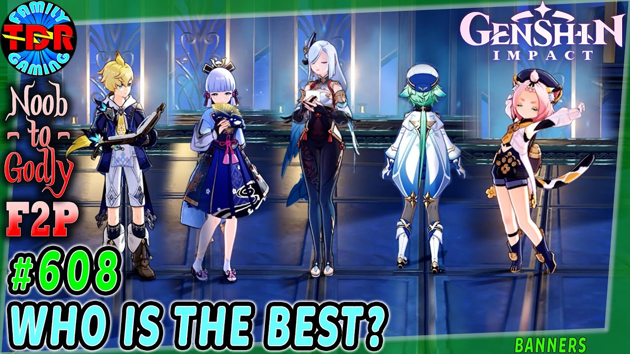 BEST ON BANNER? Shenhe, Ayaka, Mika, Sucrose? | Ep608 Noob to Godly F2P ...