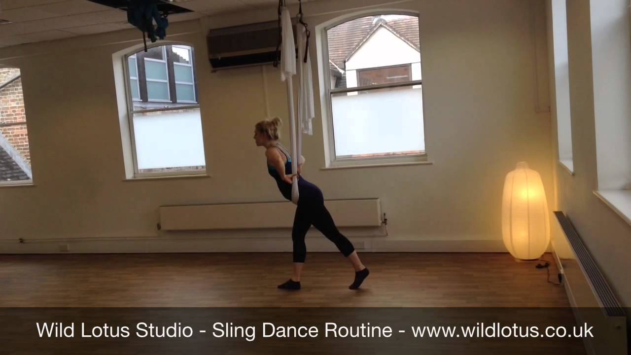 Aerial Sling Dance Routine - Aerial hammock performance workshop at ...