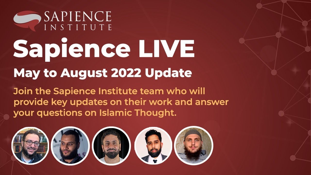 Sapience Live: May to Aug 2022 Update and Q&A - YouTube
